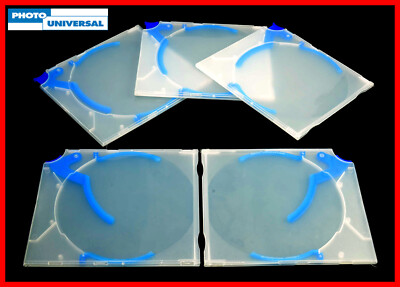 FLIP & GRIP 5X CD / DVD HÜLLEN / EJECTOR CASE / SLIMCASE BLAU NEU FACHHÄNDLER | eBay.de