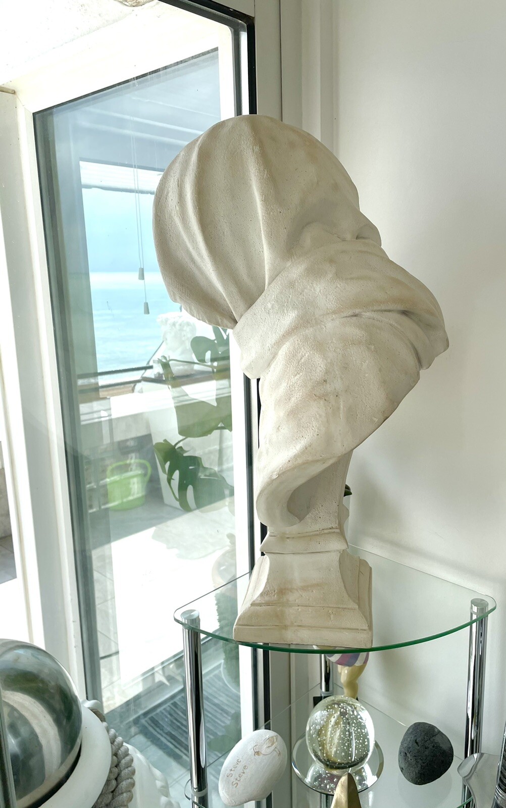 Statue Awesome Unique Shrouded Lady Classic Busk Art Terracotta | eBay UK