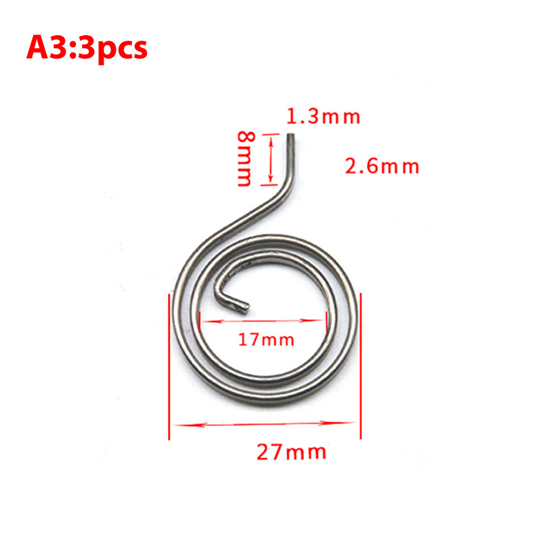 3Pcs 26mm 27mm 28mm Flat Wire Door Lock Handle Spring Coil Tools For ...