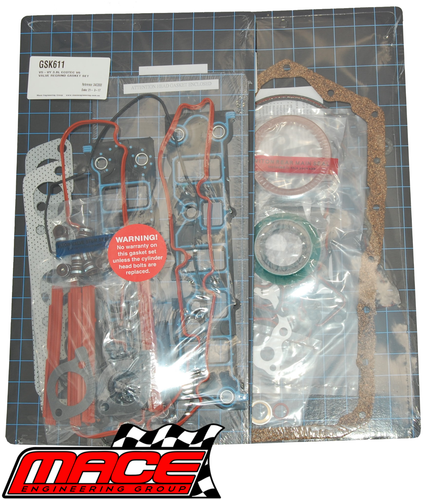 MACE FULL ENGINE GASKET KIT FOR HOLDEN ECOTEC L36 3.8L V6 FROM ENG ...