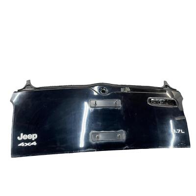03-07 JEEP LIBERTY REAR BACK DOOR TRUNK DECK HATCH LIFTGATE BLACK OEM ...