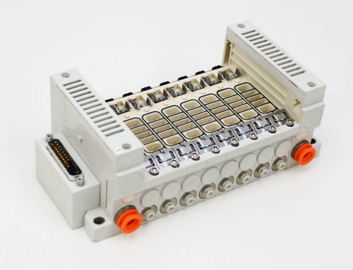 SMC EXH Pneumatic Valve Bank Manifold 8 Port | eBay