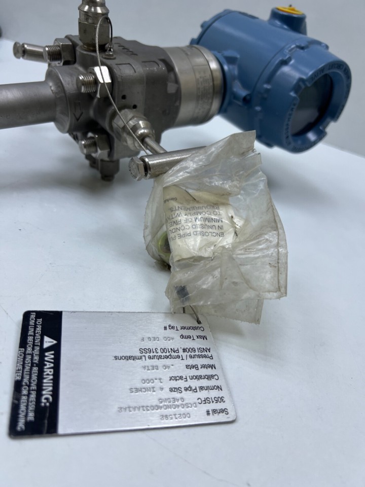 Rosemount 3051SFC Compact Orifice Flow Meter | eBay