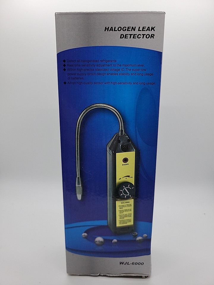 FAVORCOOL WJL-6000 AC Freon Halogen Leak Detector Refrigerant R22/R410A ...