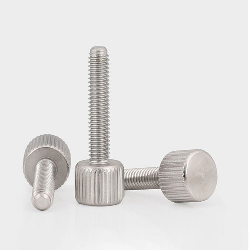 M1.6 M3 M4 Knurled Thumb Screw Ni Gold Plated Manual Knob Bolt For ...