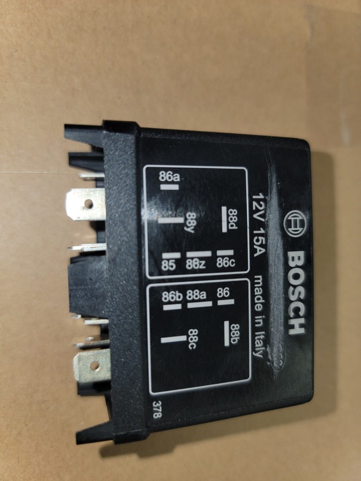 Bosch Fuel Pump Relay 11 Prong Fits Volkswagen Type1 Type2 Vanagon ...