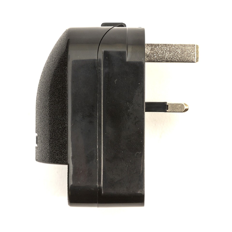 EU Schuko to UK 3 Pin Converter Plug 13A European Fixed Travel Adapter ...