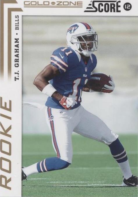 2012 Score - Rookie T.J. Graham #399 Gold Zone (RC) for sale online | eBay