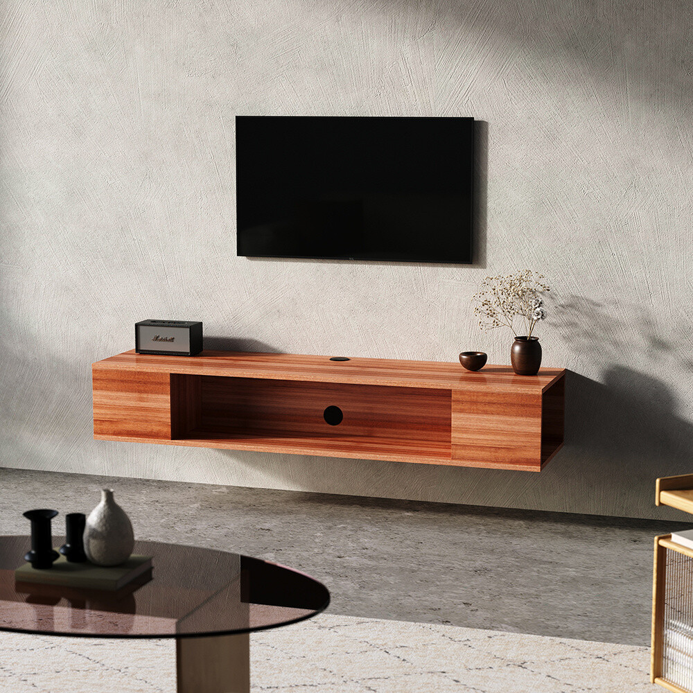 Modern Wall Mount Entertainment Center