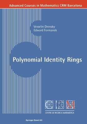 Polynomial Identity Rings Edward Formanek 9783764371265 | eBay.de