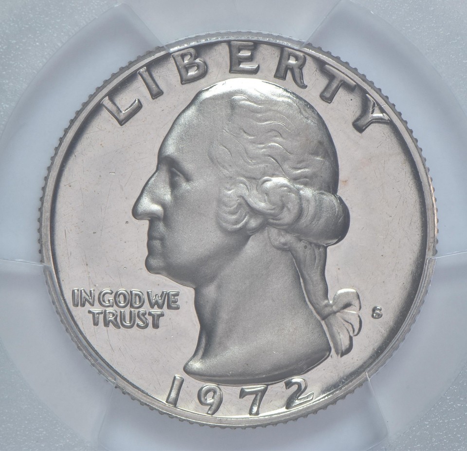 1972-S Washington Quarter PR69 CAM PCGS Blue Label | eBay
