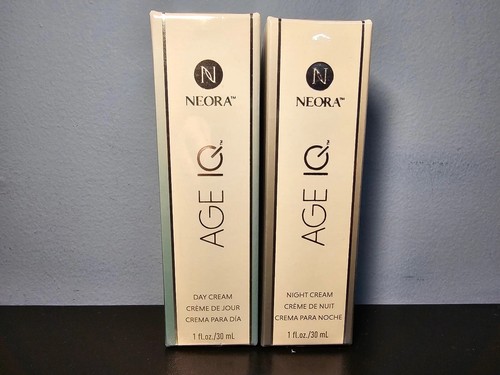 Neora Age IQ Day and Night Cream Combo Set - New in Sealed Box Exp 1/27 ...