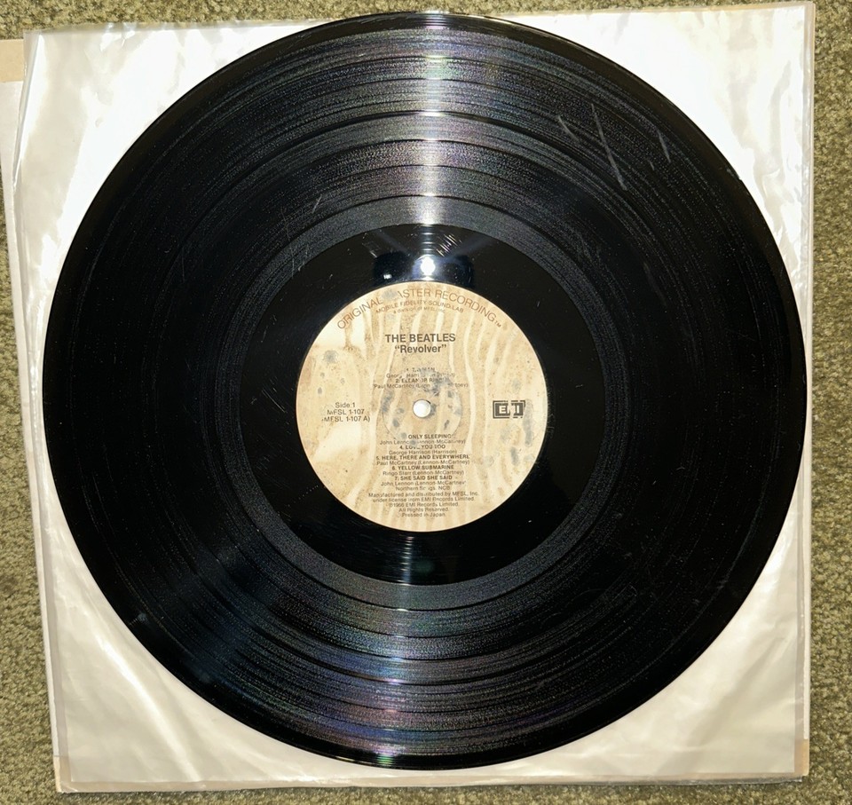 The Beatles Revolver Mobile Fidelity Sound Lab MFSL 1-107 VINYL LP | eBay