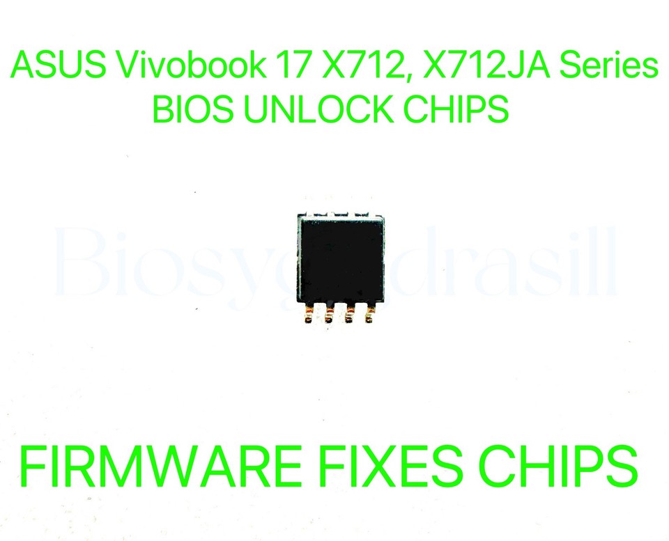 ASUS Vivobook 17 X712, X712JA Series, ADMIN NO PASSWORD FIRMWARE BIOS ...