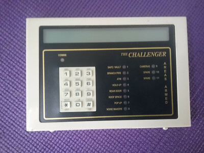 Interlogix Tecom 16 Area Keypad Controller Security Alarm Arming ...