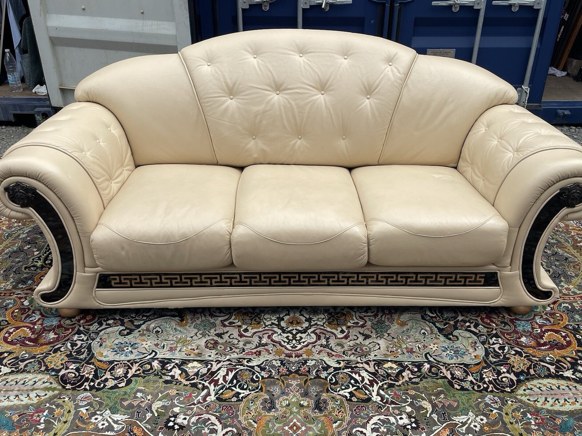 Versace Leather Sofa