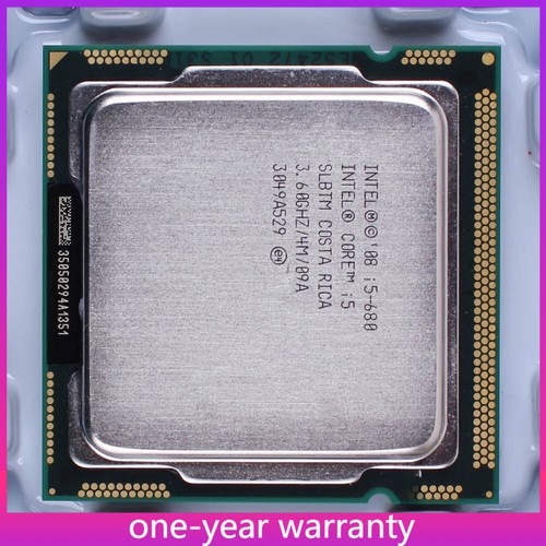CM80616004806AA Intel Core i5-680 SLBTM CPU Processor 2.5 GT/s/3.6 GHz ...