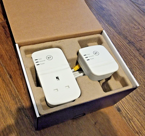 Tp Link BT Wi-Fi Home Hotspot 500 Add-on Powerline Adapter - Laptops ...