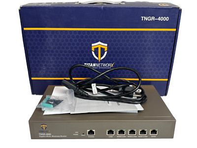 Titan Networx TNGR-4000, Gigabit Multi-Business Router - PreOwned | eBay