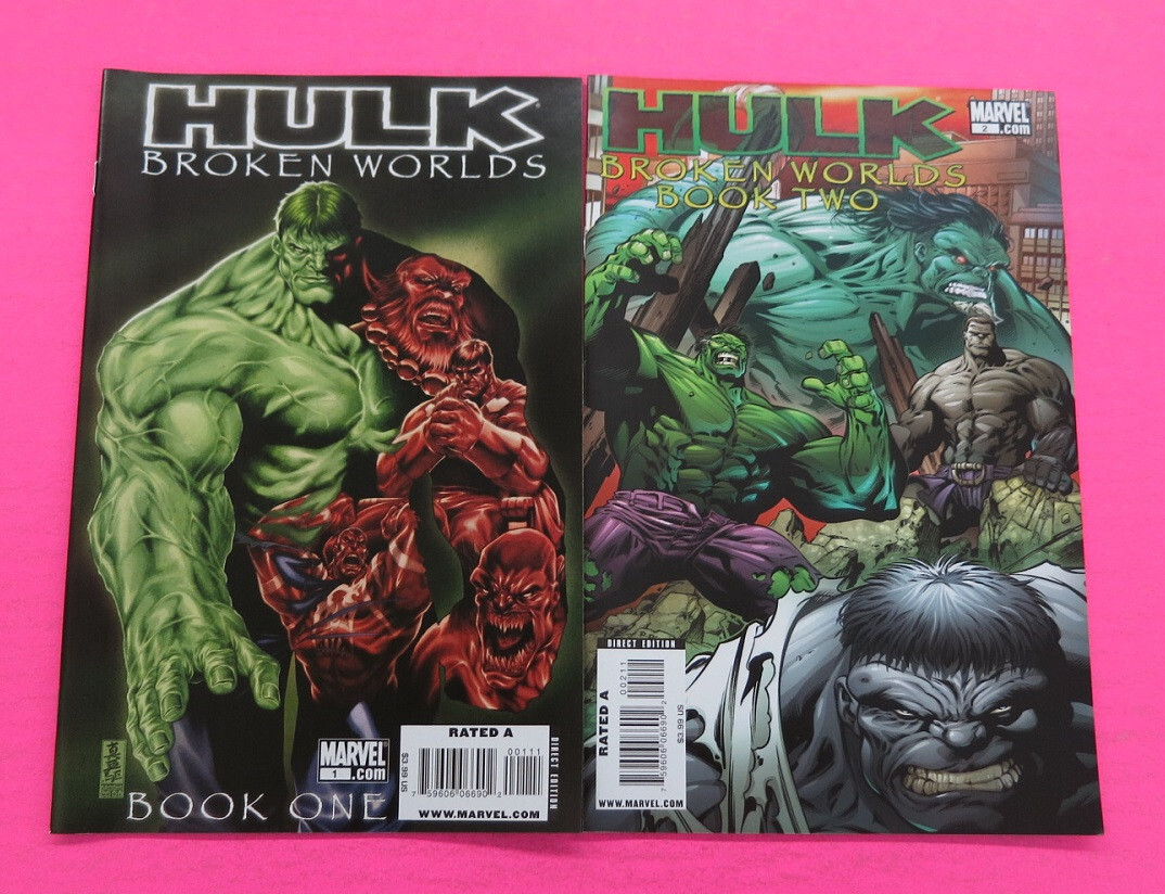 Hulk Broken Worlds # 1,2 comic MARVEL 2009 2 Lot Hulk SET | eBay