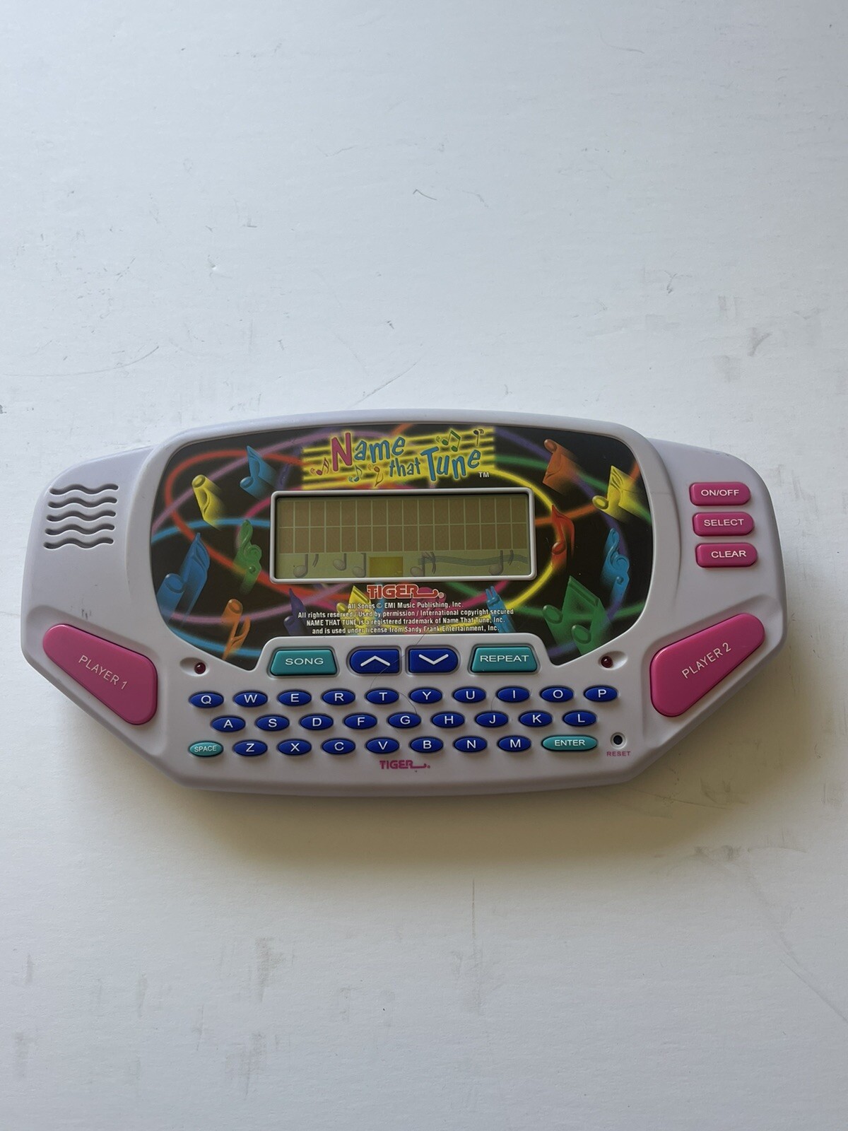 Vintage Game Name that Tune 80s 90s Retro Tiger Hand Held Game Works | eBay