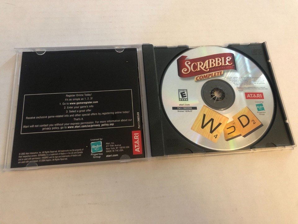 Scrabble Crossword Game Complete - 2005 - CD-ROM Game 22787616526| eBay