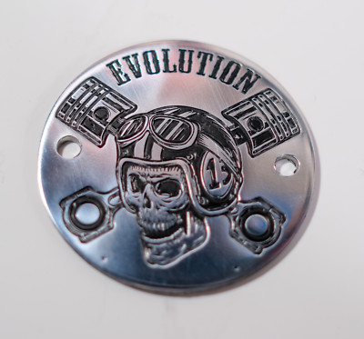 Special Aluminum Skull Evo Evolution Points Timing Cover for Harley ...