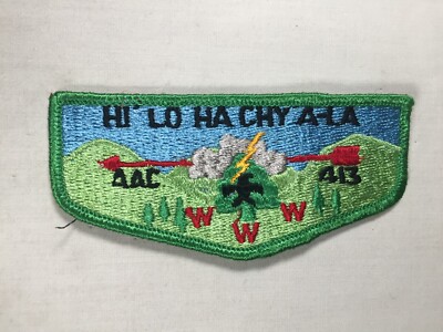 Hi'lo Ha Chy'a-la OA Lodge 413 s3 Flap BSA Patch | eBay