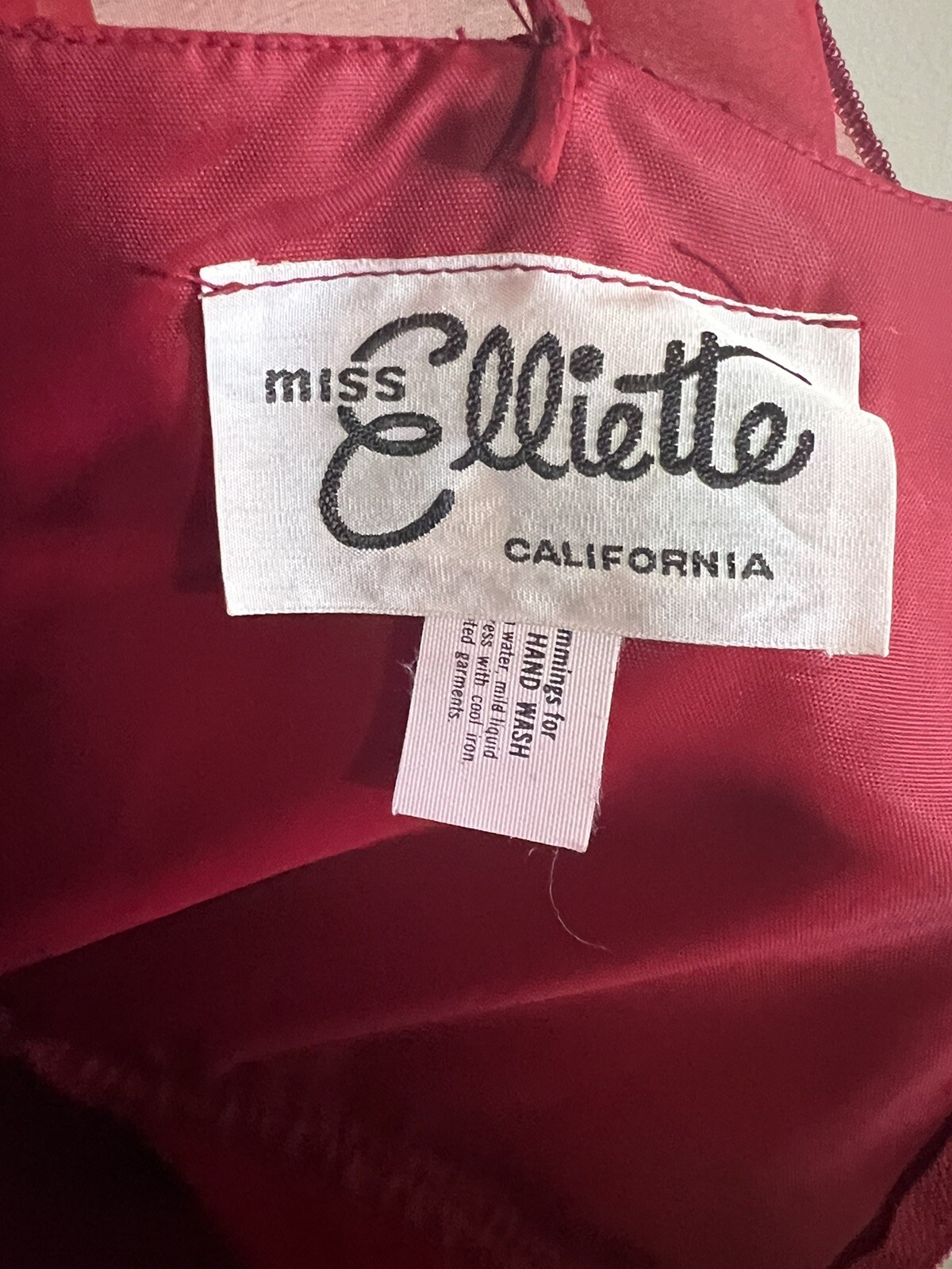 1970/80’s Vintage Miss Elliette California Cranberry … - Gem