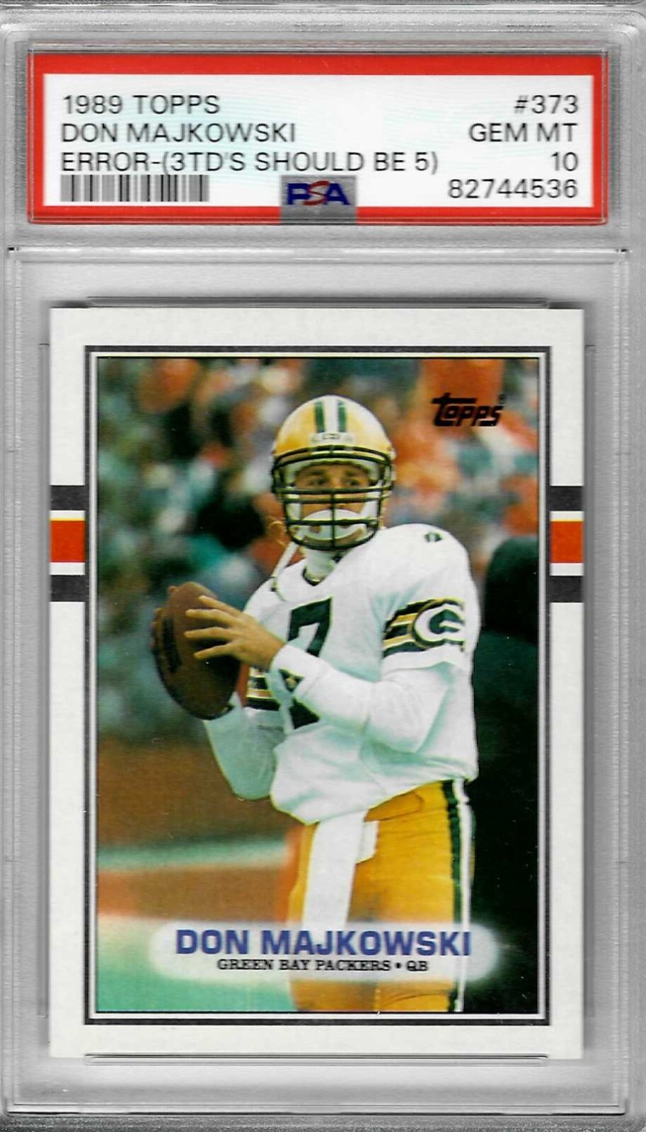 1989 Topps - #373 Don Majkowski (RC) for sale online | eBay
