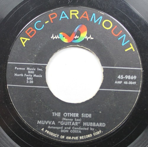Soul 45 Muvva "Guitar" Hubbard - The Other Side / Raunchy On Abc ...