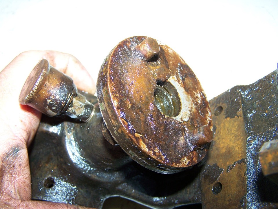 CUSHMAN 8hp Two Cylinder Engine MAGNETO DRIVE Hit Miss Steam Tractor ...