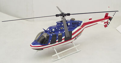 470 Stars&Stripes B 407 ARF RC Helicopter Pre-Painted Fuselage 470 Size ...