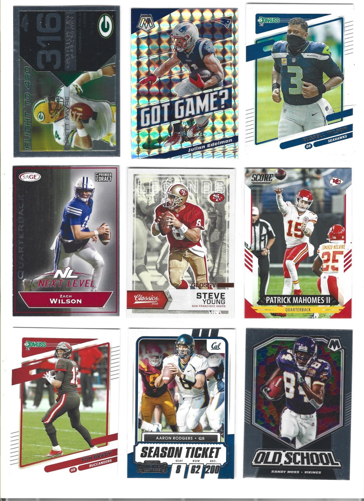 STEVE YOUNG 2016 CLASSICS GLOSSY 49ERS BYU COUGARS G1 | eBay