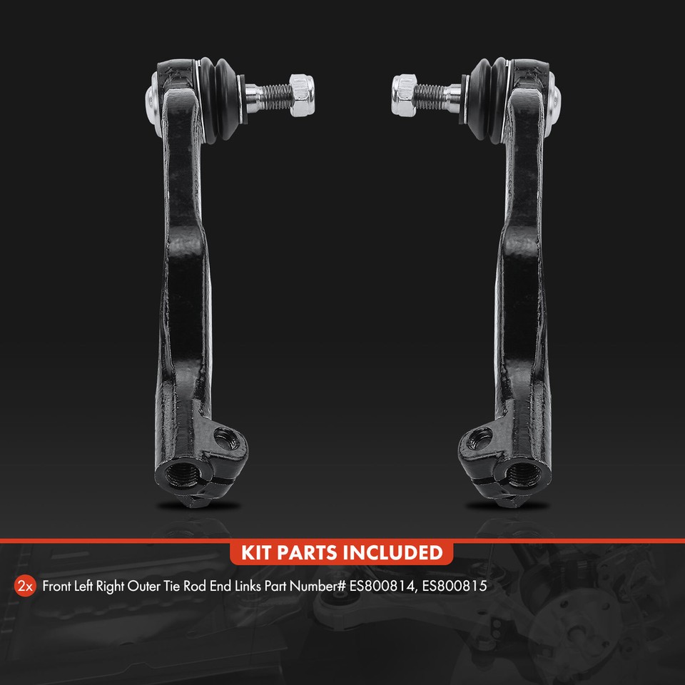 2x Left & Right Outer Tie Rod End for Mini Cooper 07-19 32106778437 ...