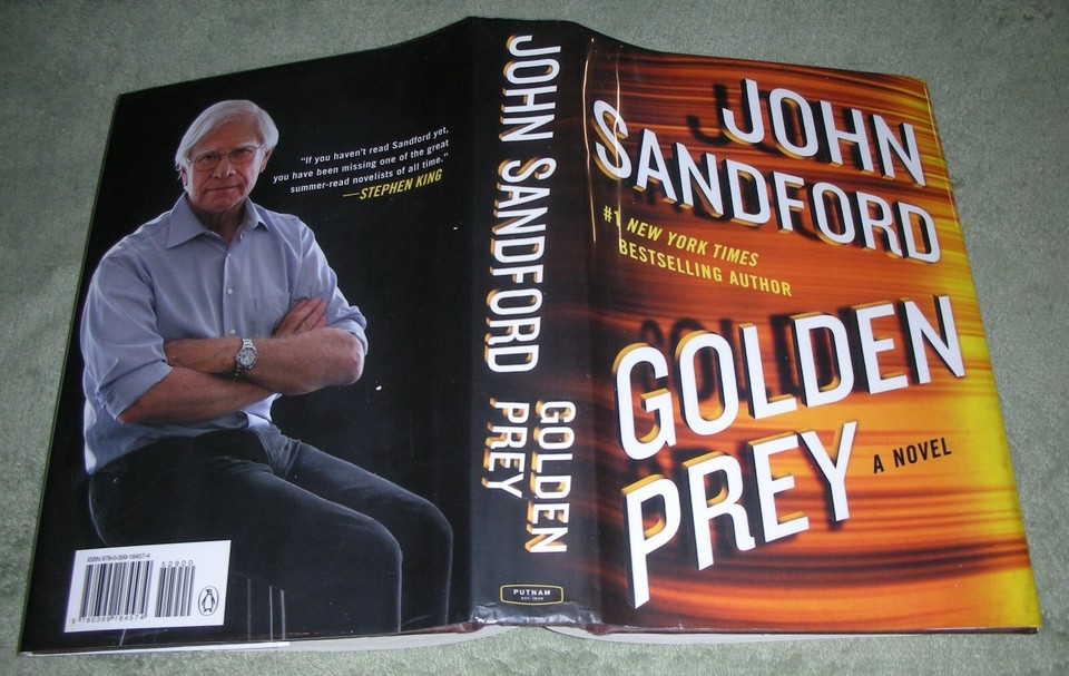 GOLDEN PREY by John Sandford 2017 HC/DJ ~ 1st Edition 1st Printing ...