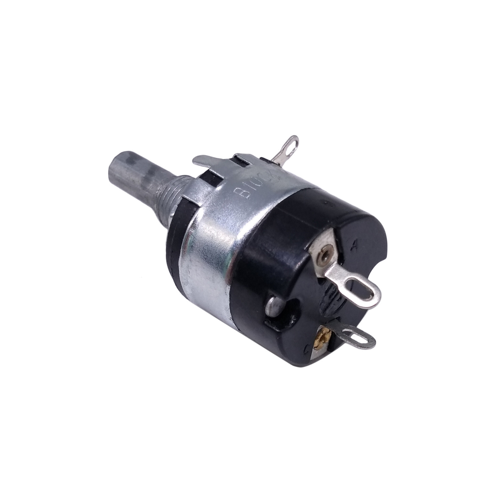 US Stock 2pcs 100K ohm B100K Linear Potentiometer ON/OFF Switch WH137-2 ...