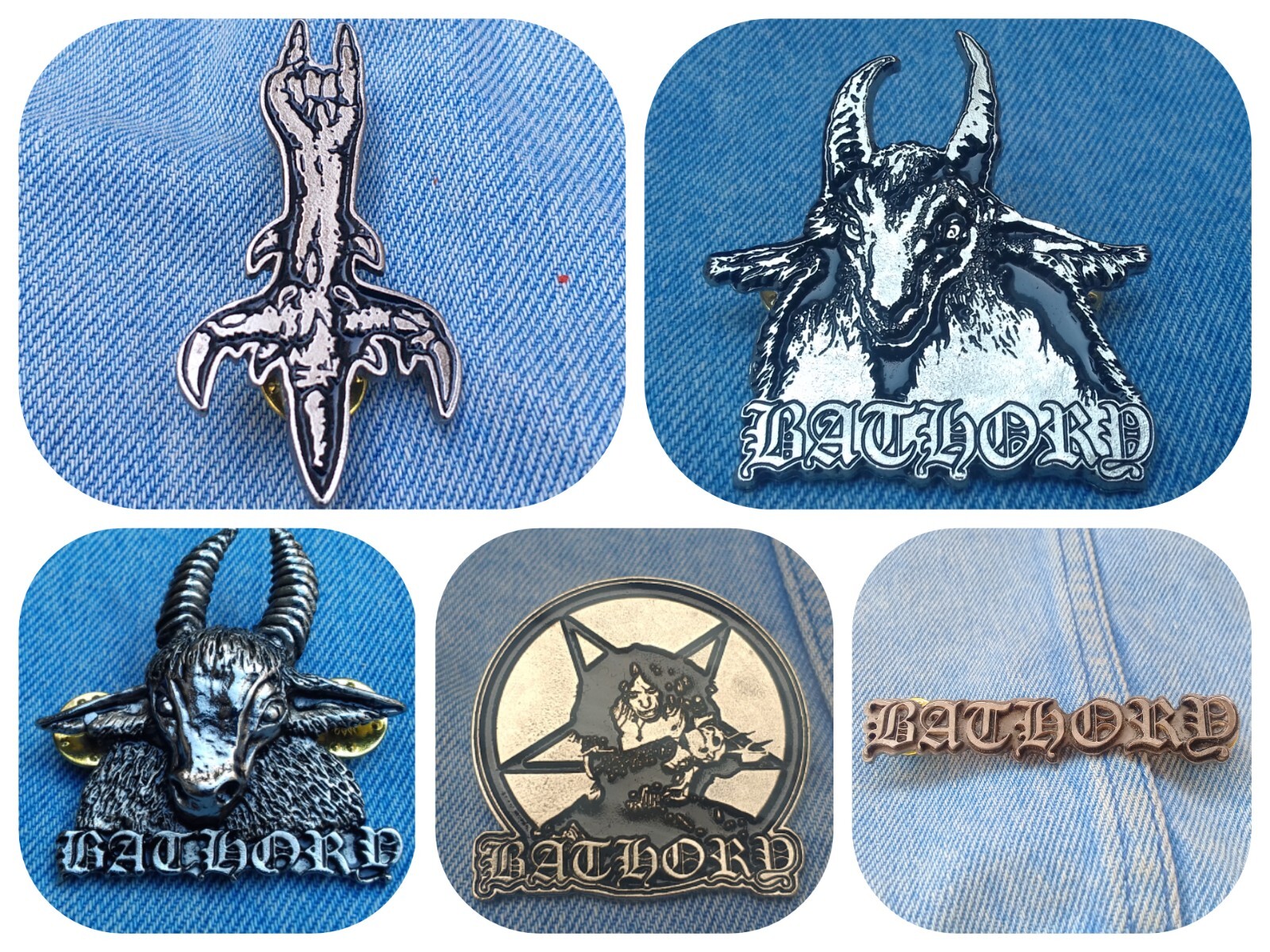 Bathory pin badge black metal venom celtic frost hellhammer mercyful fate | eBay