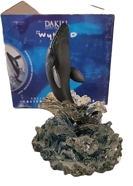 Wyland Dakin Artist Collection Acrylic CA Gray Whale New Sculpture ...