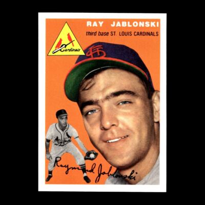 Ray Jablonski 1994 Topps Archives 1954 St. Louis Cardinals #26 NM+ 1 | eBay