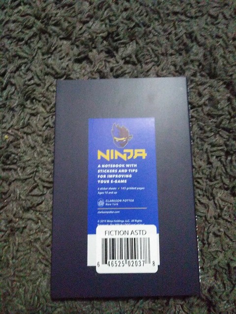 Ninja Notebook : Notebook with Stickers and Tips to Improve Your E-Game ...