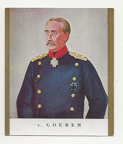 62/715 SAMMELBILD v. GOEBEN GENERAL DER INFANTRIE UNIFORM ORDEN | eBay.de
