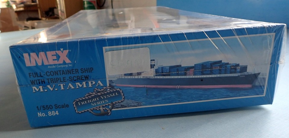 IMEX PLASTIC M.V. TAMPA CONTAINER SHIP No.884 1/550 Scale | eBay UK
