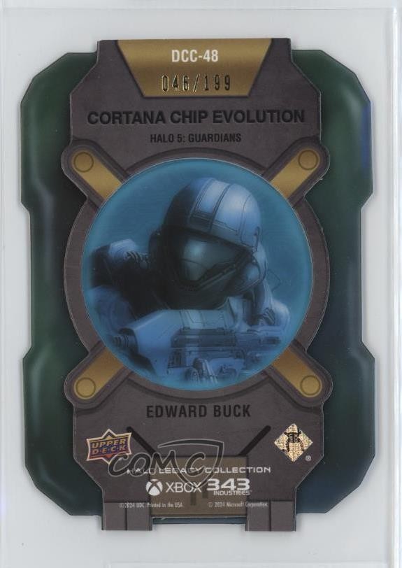 2024 Halo Legacy Collection Cortana Chip Evolution H5 46/199 Edward ...