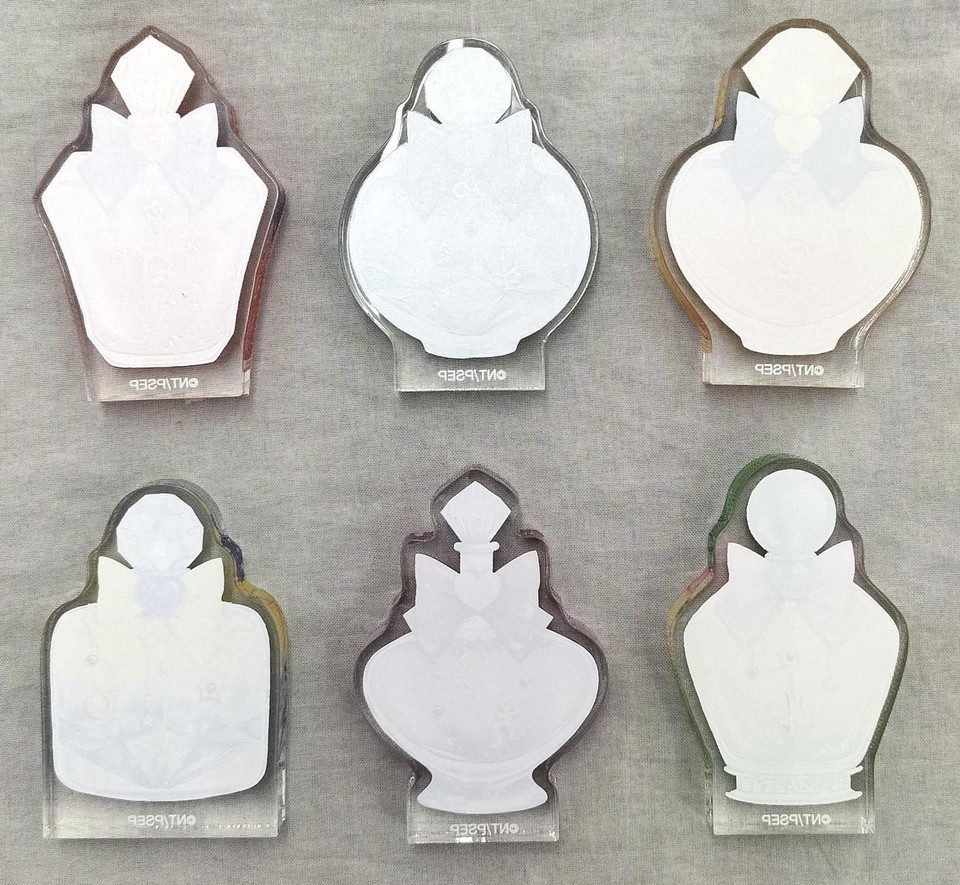 Perfume Motif Acrylic Figure Sailor Moon 6 Types Set Toei Anime D5N56 ...