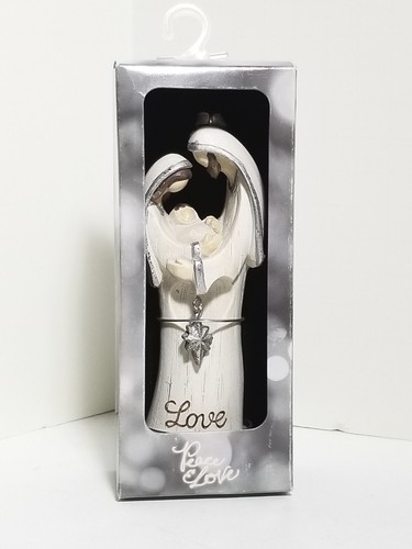 St. Nicholas Square Angel Love Christmas Ornament Holy Family 4.5" | eBay