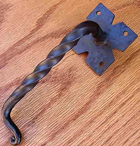 Agave Ironworks X-Back Twisted L Iron Decor | Antique Handforged ...