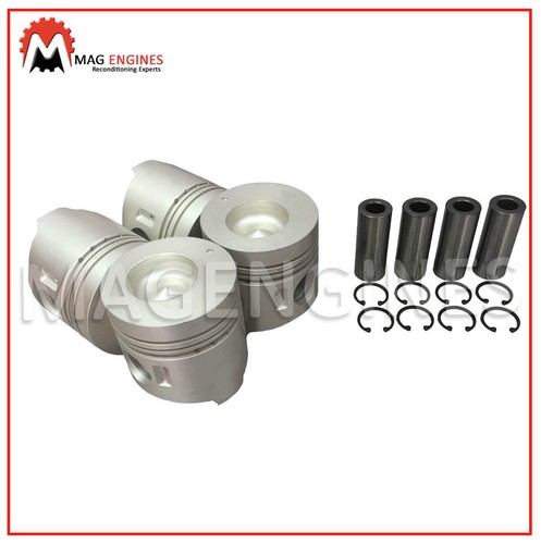 PISTON & RING SET MITSUBISHI 4D33 FOR ROSA CANTER FUSO TRUCK 4.2 LTR ...