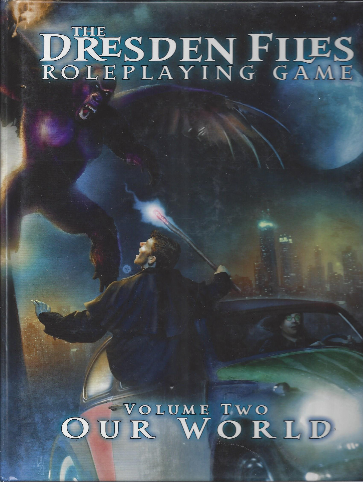 Dresden Files RPG Volume Two ( 2 ) Our World HC NEW FATE Evil Hat | eBay