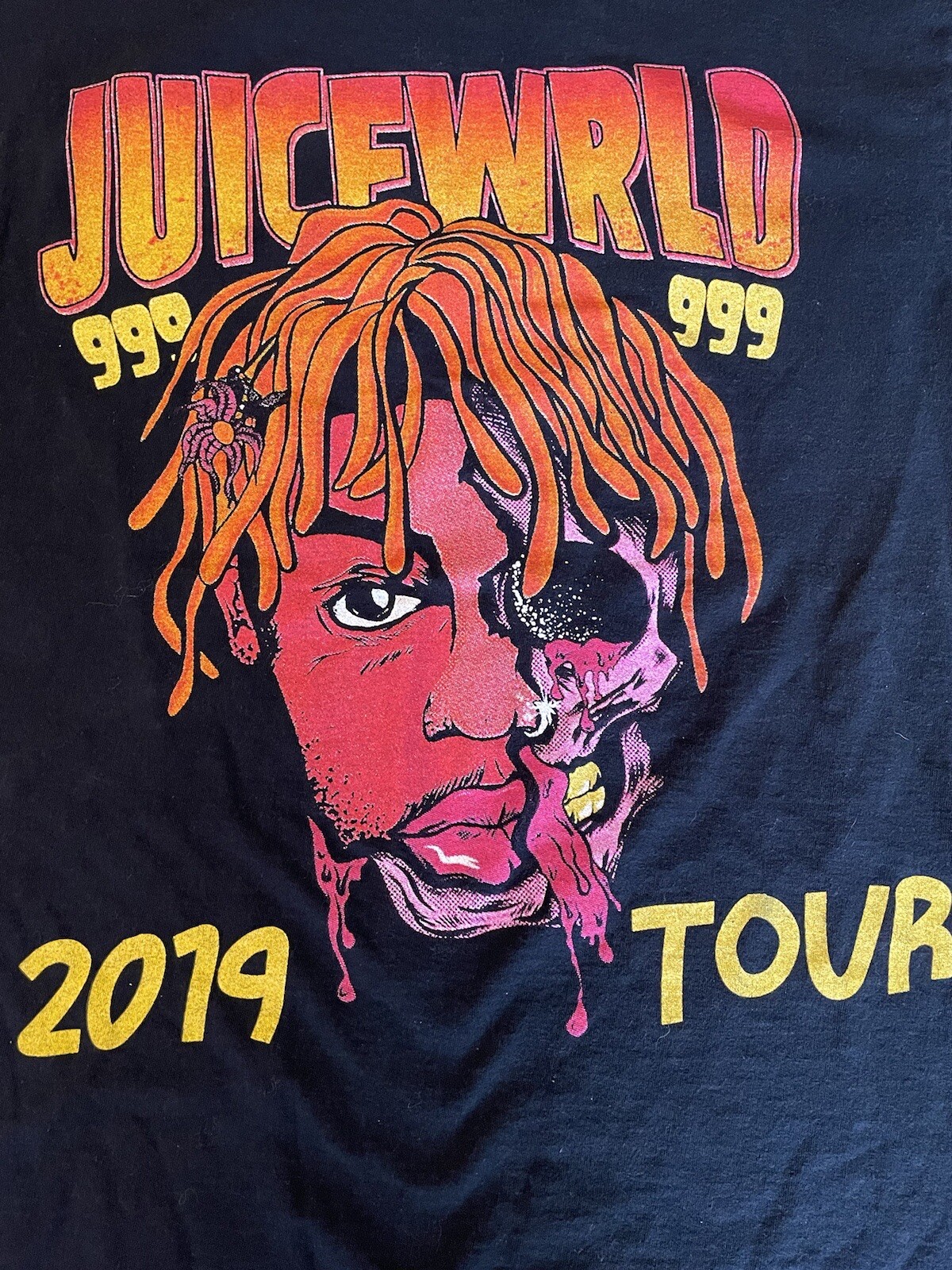 JUICE WRLD 2019 CONCERT T-SHIRT TOUR DEATH RACE FOR L… - Gem